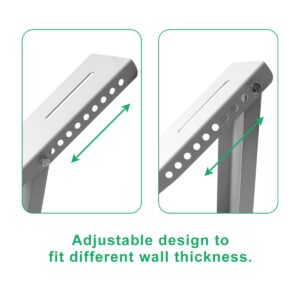 Forestchill Window Air Conditioner Bracket, Light Duty Support Up to 88 lbs, Universal AC Window Unit Bracket, Fit 5,000 to 12,000 BTU