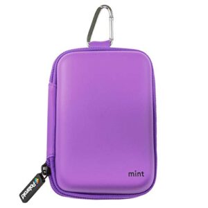 polaroid eva case for mint instant camera & printer (purple)