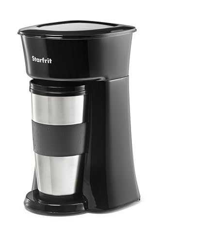 Starfrit Single Serve Coffee Maker + S/S Mug 024002-004-0000