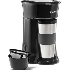 Starfrit Single Serve Coffee Maker + S/S Mug 024002-004-0000