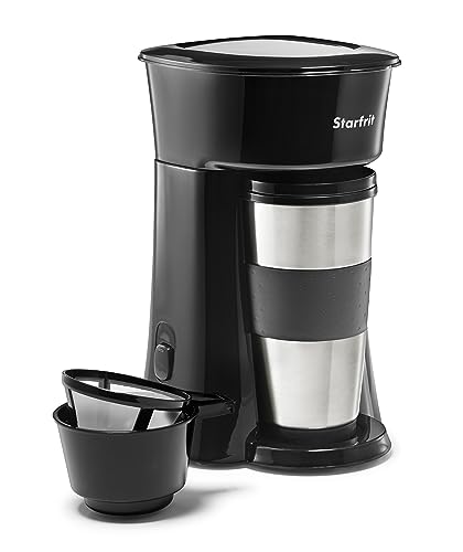 Starfrit Single Serve Coffee Maker + S/S Mug 024002-004-0000