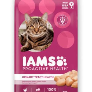 Iams 109105 3.5 lbs Proactive Health Adult Urinary Tract Health Dry Cat Food, Pack of 4 (4 Items)