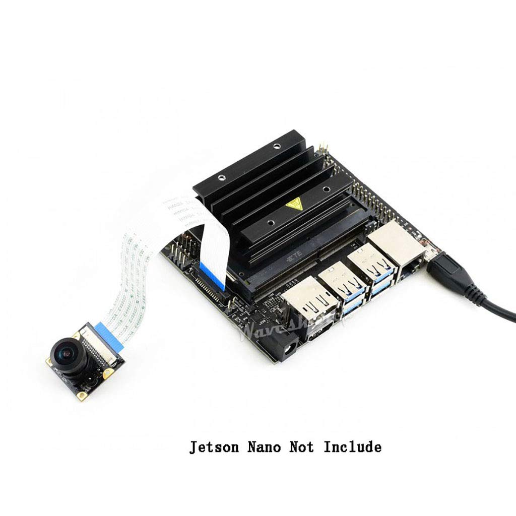 Compatible with NVIDIA Jetson Nano Camera IMX219-160 8-Megapixels Camera Module 3280 × 2464 Resolution 160 Degree Wide Angle of View with IMX219 Sensor