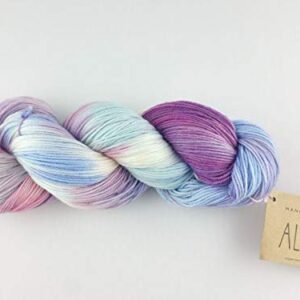 Manos Del Uruguay Alegria A9862 Jacaranda, 100g, Hand Dyed Sock Yarn