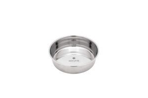 snow peak unisex's dog bowl-stainless steel, unset, medium