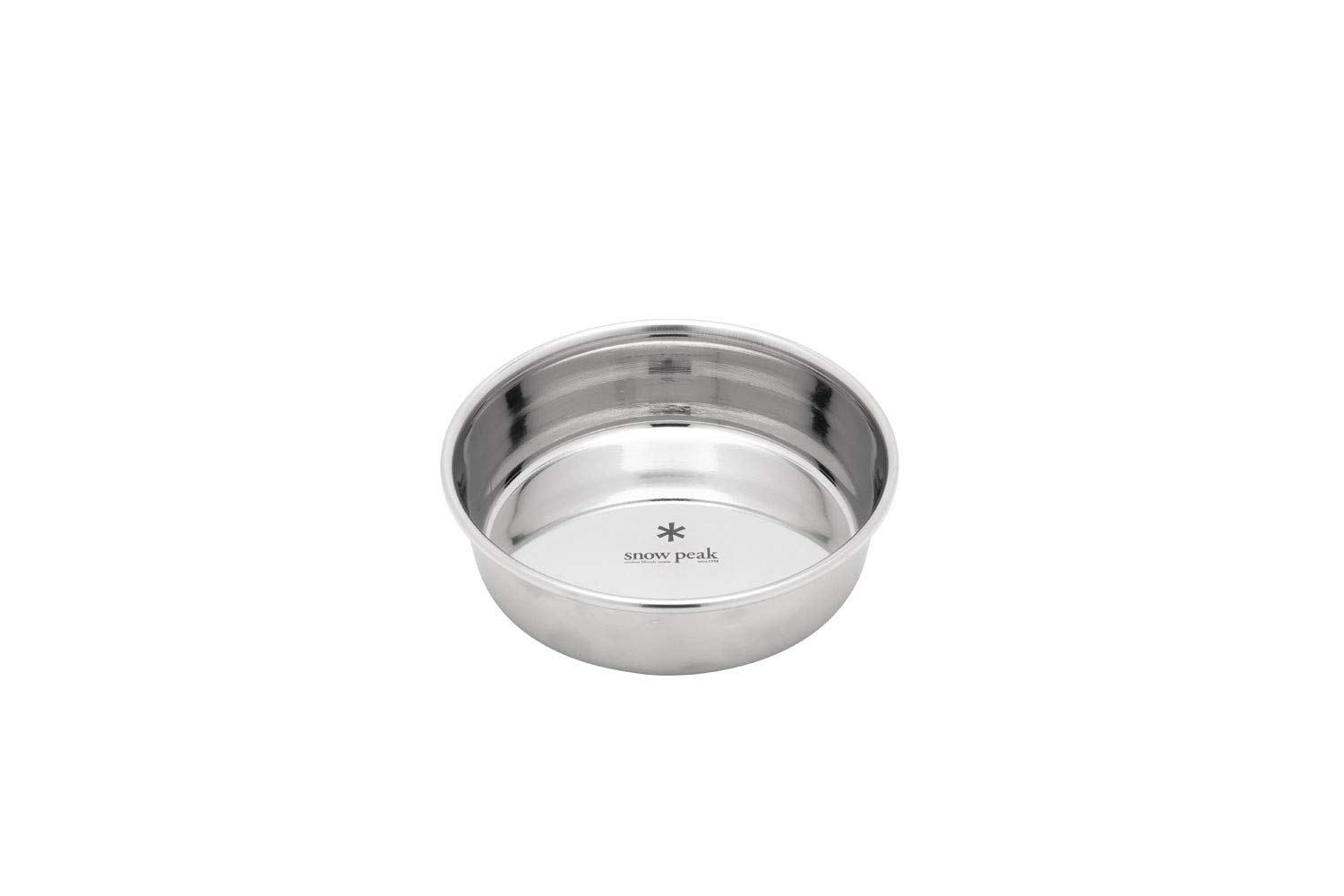 Snow Peak Unisex's Dog Bowl-Stainless Steel, Unset, Medium