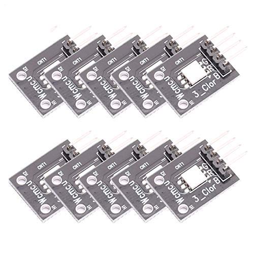 DEVMO 10PCS KY-009 5050 Pwm RGB SMD LED Module 3 Color Light Compatible with Ar-duino MCU Raspberry GM