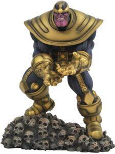 diamond select toys marvel gallery: thanos pvc figure, multicolor, (model: may192386)