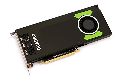 PNY Technologies Nvidia Quadro P4000 - The World's Most Powerful Single Slot Professional Graphics Card (VCQP4000-BLK) (Renewed)