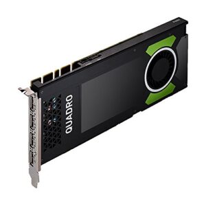 PNY Technologies Nvidia Quadro P4000 - The World's Most Powerful Single Slot Professional Graphics Card (VCQP4000-BLK) (Renewed)