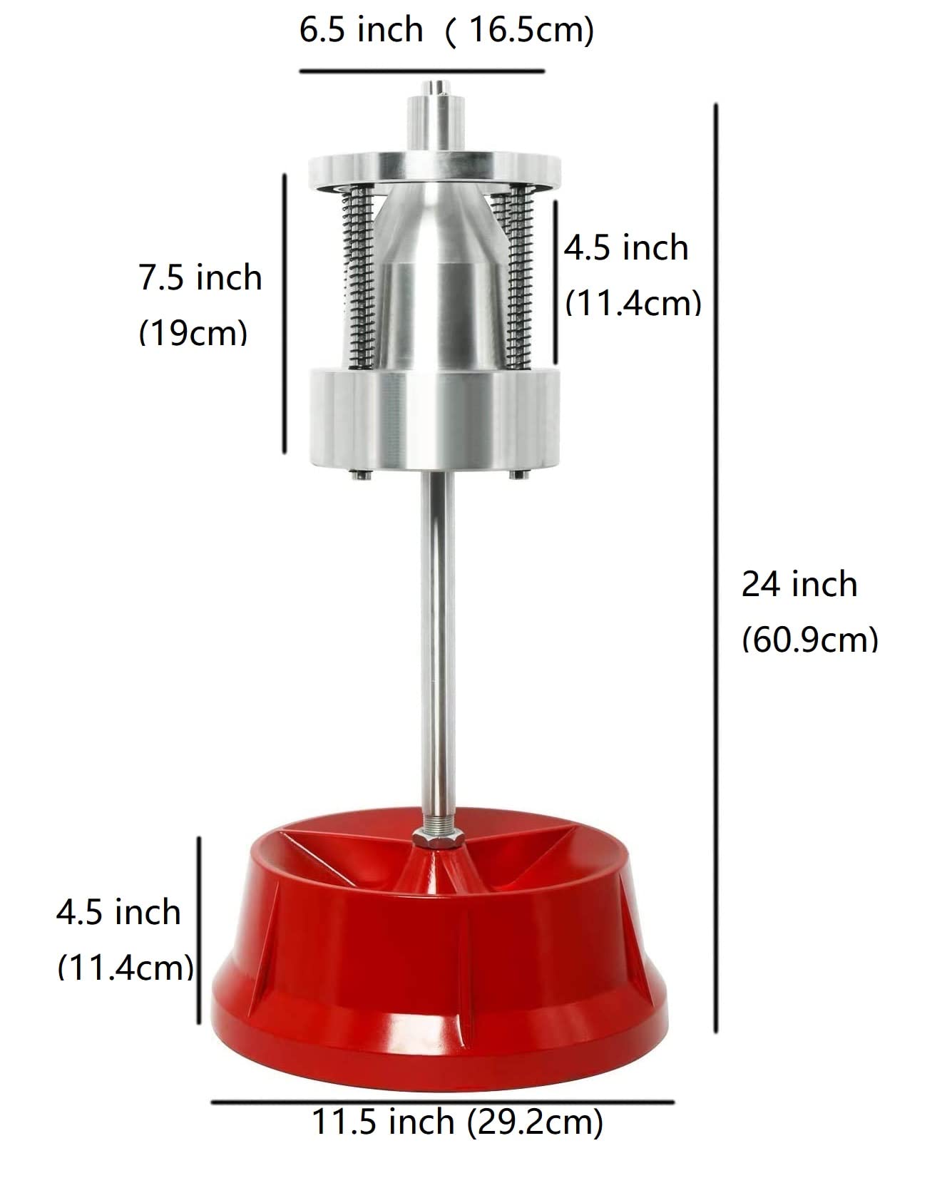 FreeTec Heavy Duty Portable Hubs Wheel Balancer W/Bubble Level Tire Balancer Changer Compatible for Cars Trucks