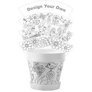 Snapins DIY Kids Craft Flower Pot