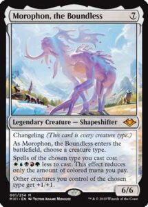 magic: the gathering - morophon, the boundless - modern horizons