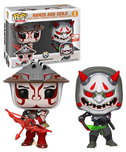 Pop Funko Hanzo and Genji 2-Pack E3 2019 Limited Edition