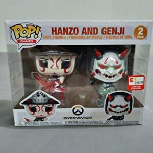 Pop Funko Hanzo and Genji 2-Pack E3 2019 Limited Edition