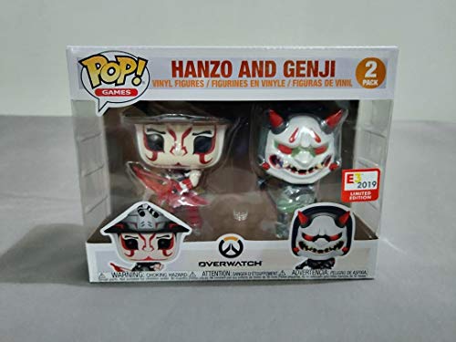 Pop Funko Hanzo and Genji 2-Pack E3 2019 Limited Edition