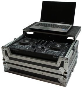 harmony hcdj202lt flight glide laptop stand dj custom case compatible with roland dj-202 new