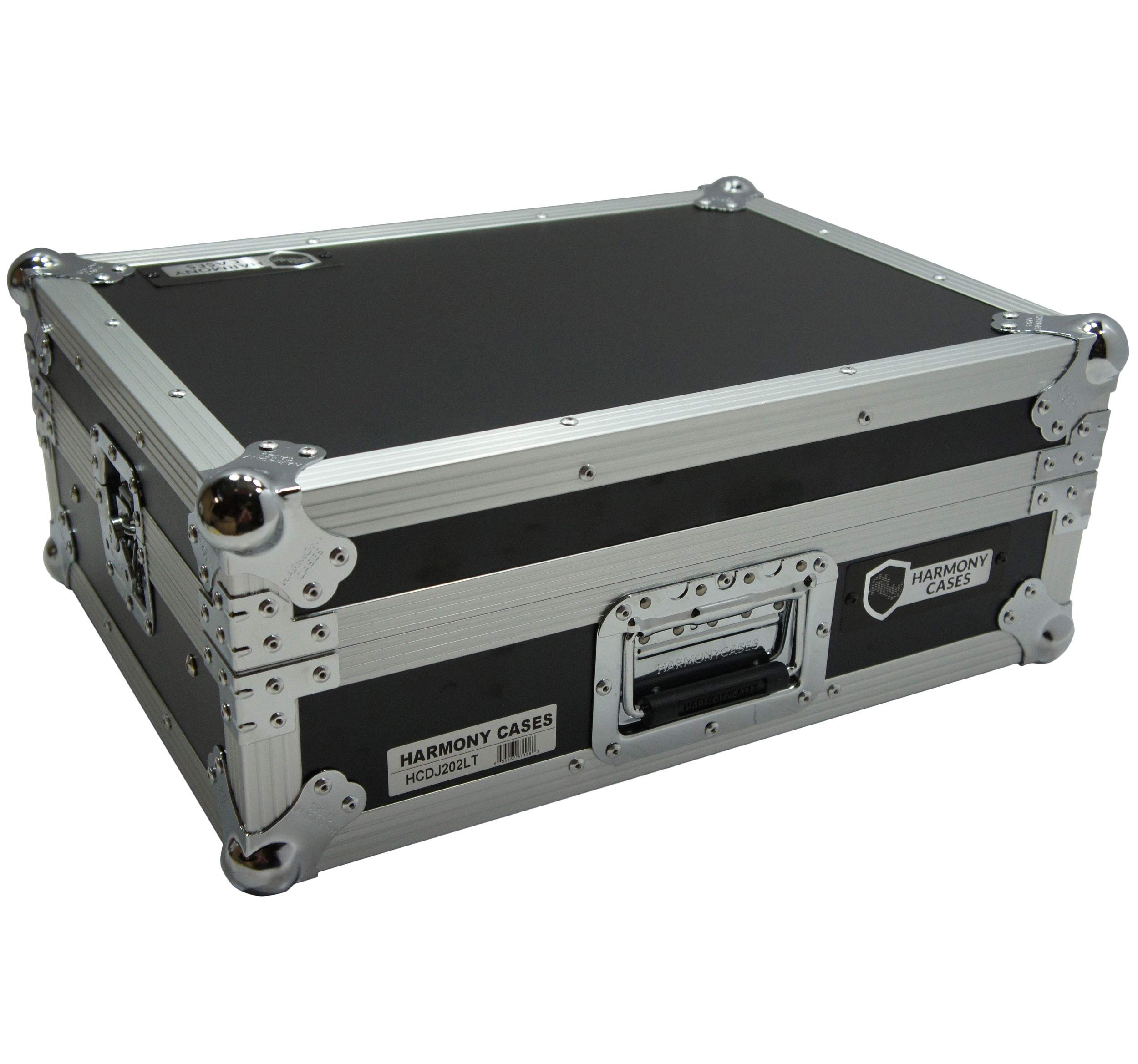 Harmony HCDJ202LT Flight Glide Laptop Stand DJ Custom Case Compatible with Roland DJ-202 New