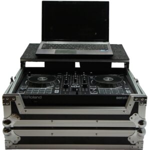 Harmony HCDJ202LT Flight Glide Laptop Stand DJ Custom Case Compatible with Roland DJ-202 New