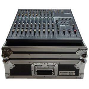 Harmony Audio HC5014 Flight Transport Road Custom Case Compatible with Yamaha EMX5016CF Mixer