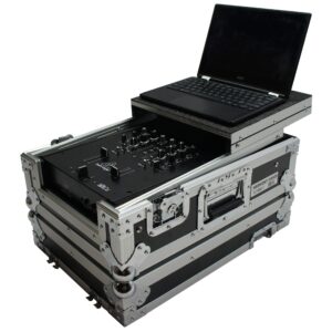 Harmony Audio HC10MIXLT Flight DJ Laptop Glide 10" Mixer Custom Case Compatible with Numark M2