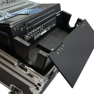 Harmony Audio HCPRE2442DHW Flight Dog House Road Case Compatible with Presonus StudioLive 24 Mixer