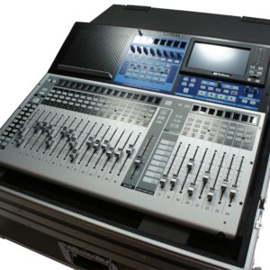 Harmony Audio HCPRE2442DHW Flight Dog House Road Case Compatible with Presonus StudioLive 24 Mixer