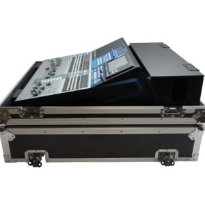 Harmony Audio HCPRE2442DHW Flight Dog House Road Case Compatible with Presonus StudioLive 24 Mixer