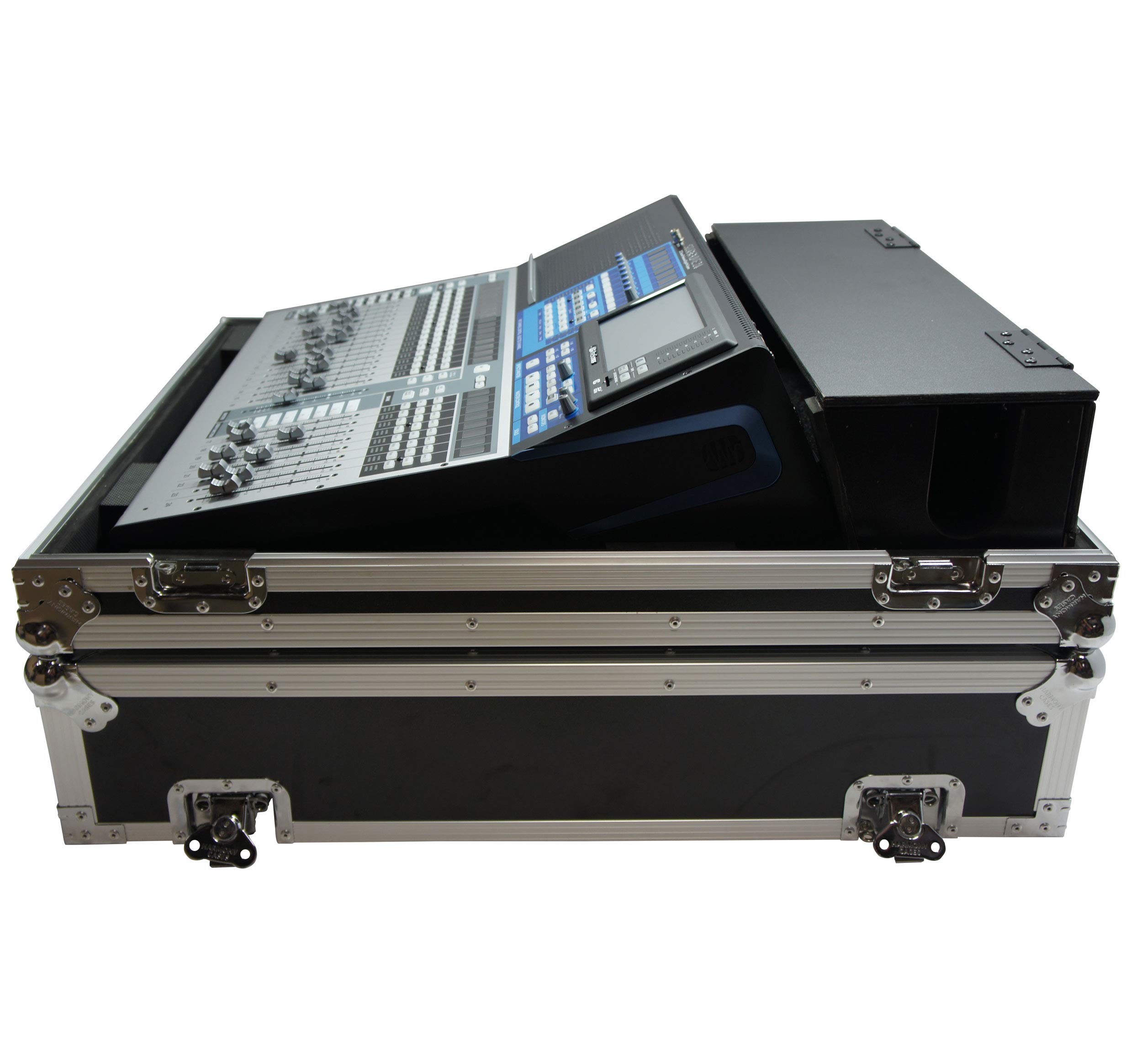 Harmony Audio HCPRE2442DHW Flight Dog House Road Case Compatible with Presonus StudioLive 24 Mixer