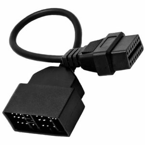 goliton 22 pin obd1 to 16 pin obd2 convertor adapter cable compatible with toyota diagnostic scanner