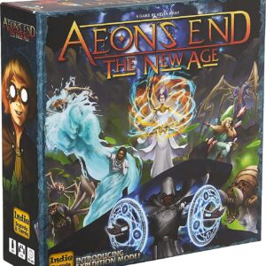 Aeon's End: The New Age - Cooperative Sci-Fi Fantasy Strategy Deck-Building Board Game for 1 to 4 Players, Ages 14+, 60 Minute Playtime by Indie Boards and Cards