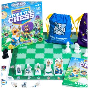 story time chess - 2021 toy of the year award winner - chess sets, beginners chess, chess for kids, chess game toddlers, learning games for kids, boys & girls ages 3-103