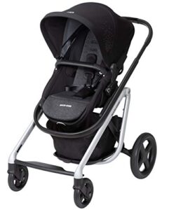 maxi-cosi lila modular all-in-one stroller, nomad black, one size (cv324etk)