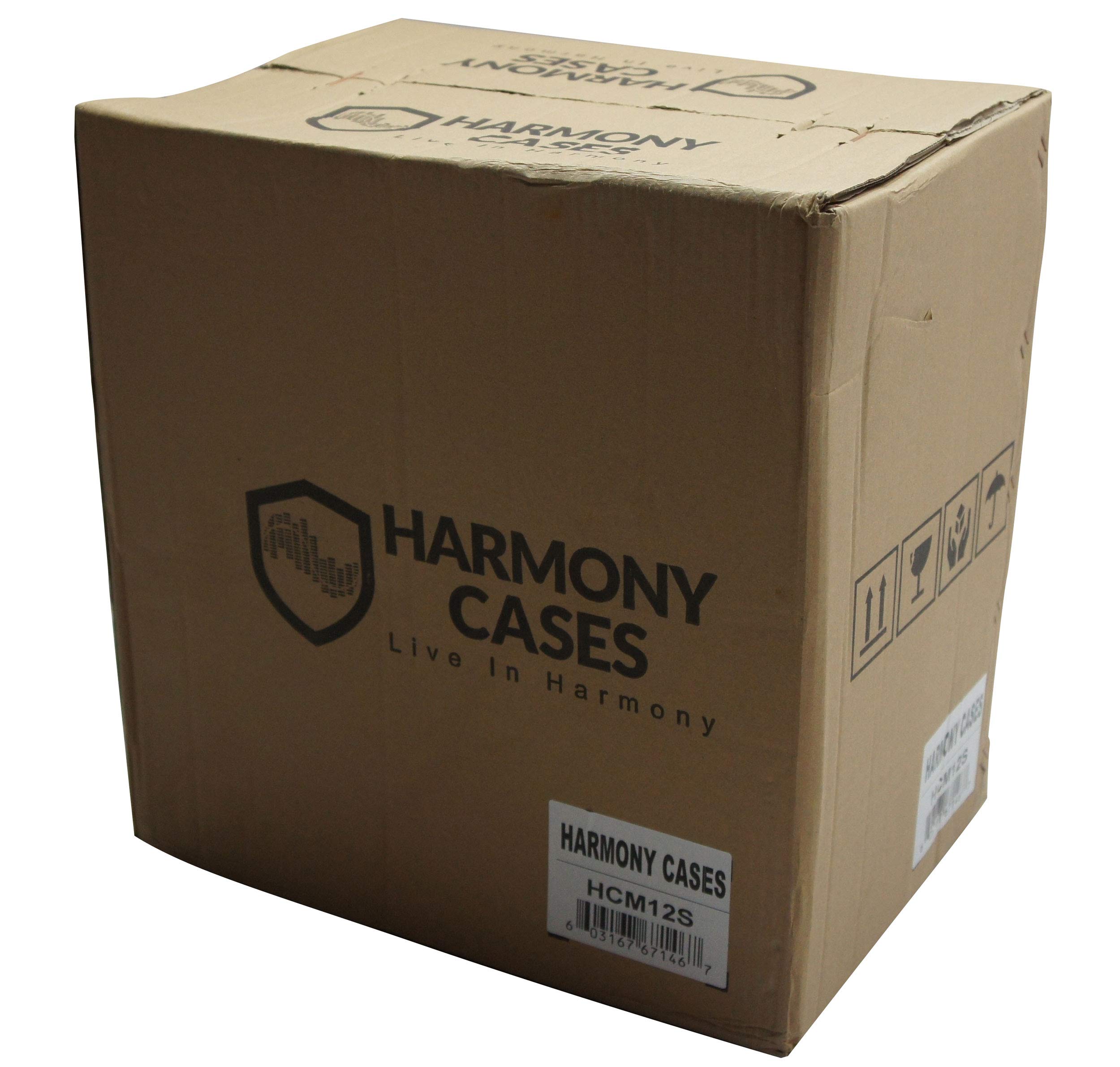 Harmony Audio HCM12S Flight 12 Handheld Microphone Upright Travel Road Custom Case New