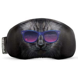 gogglesoc: microfiber protective goggle cover - bad kitty soc