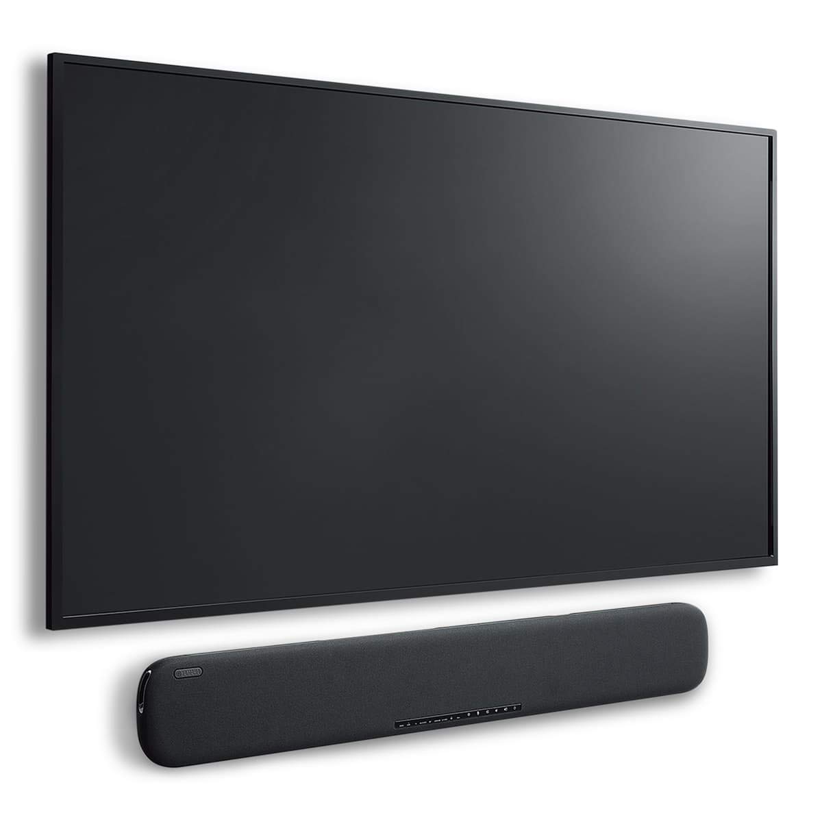 Yamaha Audio YAS-109 Sound Bar with Built-In Subwoofers, Bluetooth, and Alexa Voice Control Built-In, Black