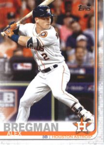 2019 topps #700 alex bregman houston astros baseball card