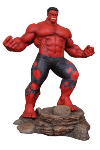 diamond select toys marvel gallery: red hulk pvc figure,multicolor,one-size