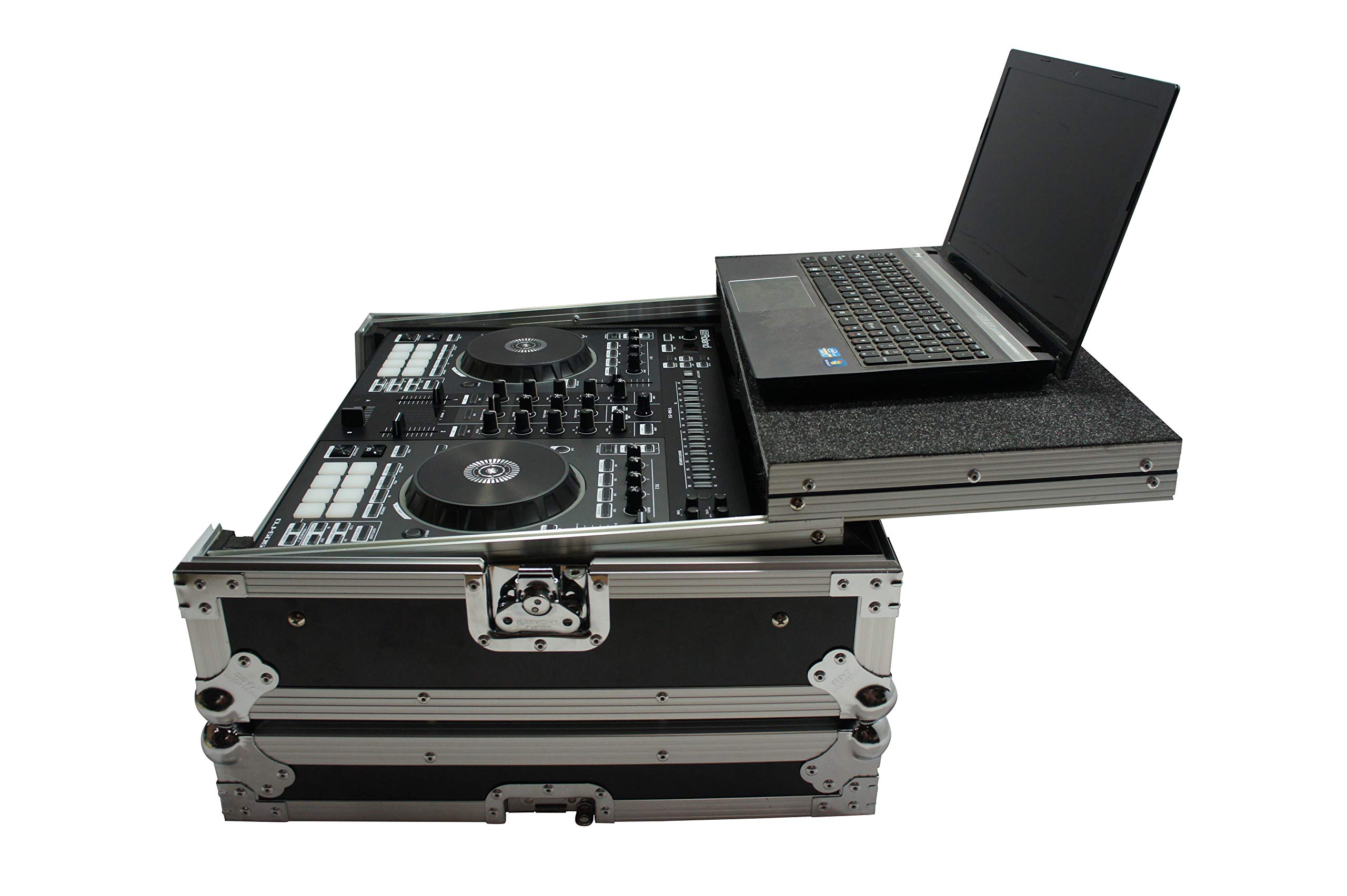 Harmony HCDJ505LT Flight Glide Laptop Stand DJ Custom Case Compatible with Roland DJ-505 New