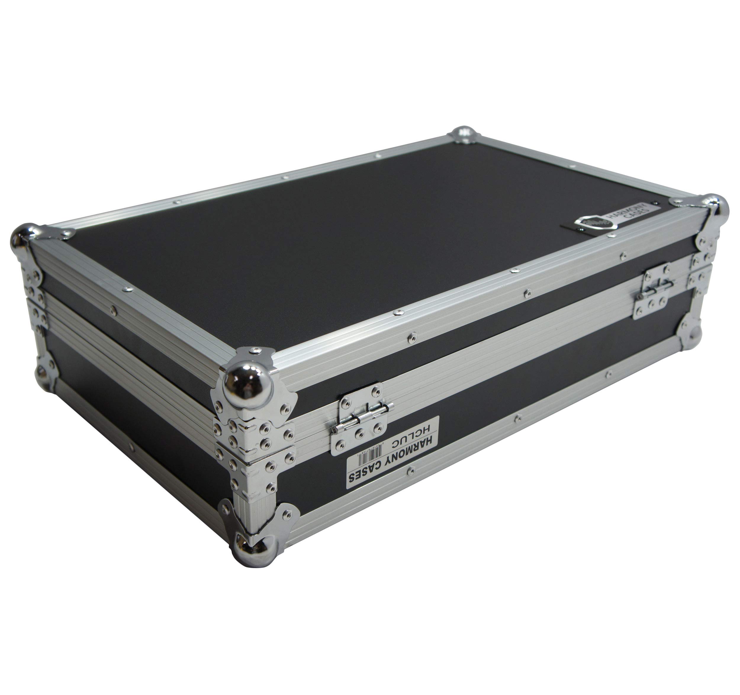 Harmony Audio HCLUC Flight 22" x 13" x 5-3/8" Pick & Pluck Foam Utility Locking Case