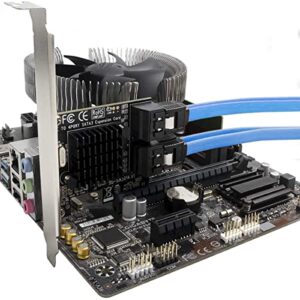 SATA Card, PCIE 3.0, 4 Port with 4 SATA Cable, SATA Controller Expansion Card with Low Profile Bracket, Non-Raid, Boot as System Disk, Support 4 SATA 3.0 Devices