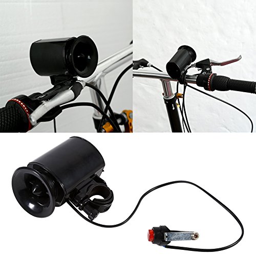 VGEBY1 Bicycle Handlebar Horn, 6-Loud Sound Bike Electronic Bell Ring for Mountain & Road Bikes Cycling Horn Accessory