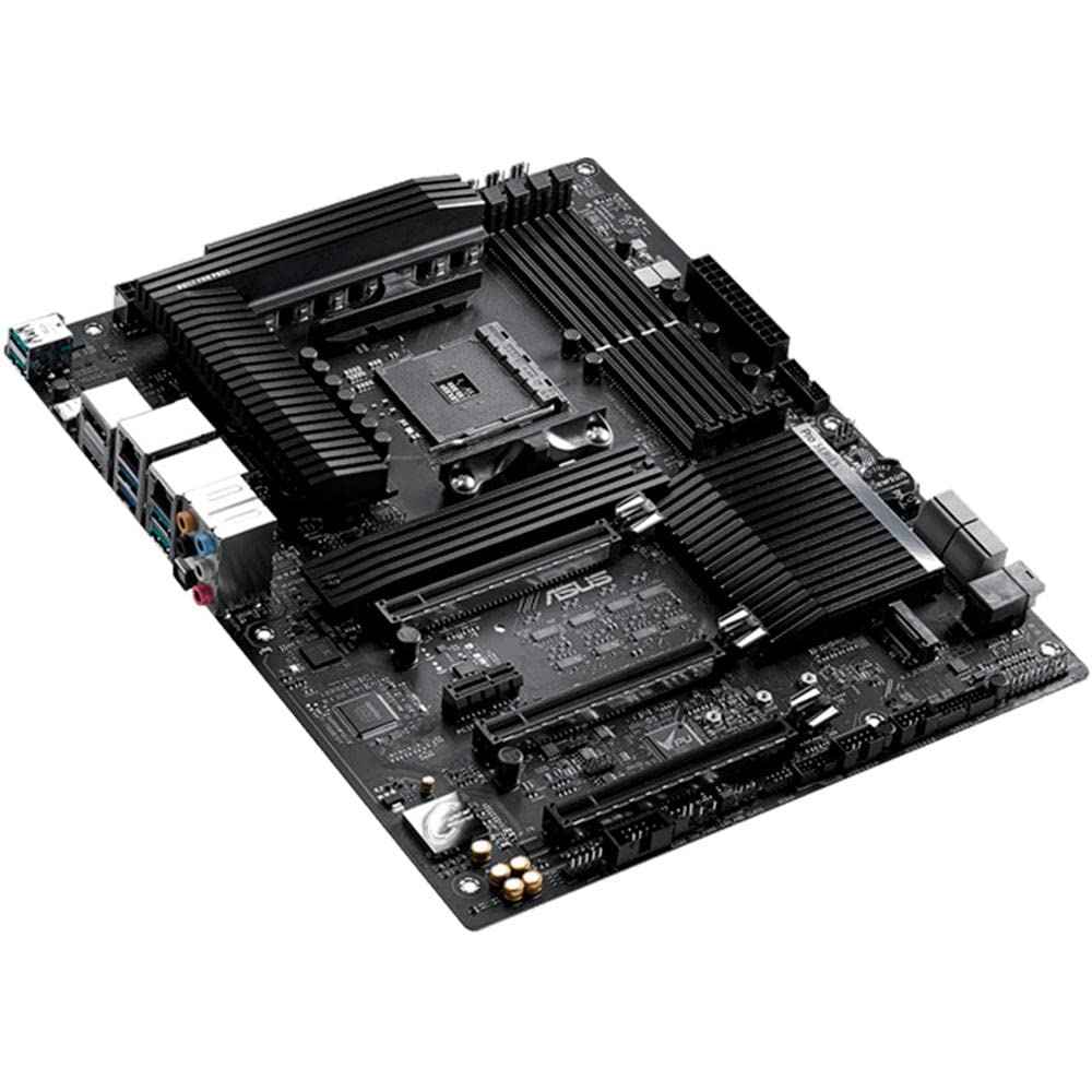 ASUS AMD AM4 Pro WS X570-Ace ATX Workstation Motherboard with 3 PCIe 4.0 X16, Dual Realtek and Intel Gigabit LAN, DDR4 ECC Memory Support, Dual M.2, U.2, and Control Center