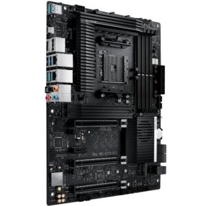 ASUS AMD AM4 Pro WS X570-Ace ATX Workstation Motherboard with 3 PCIe 4.0 X16, Dual Realtek and Intel Gigabit LAN, DDR4 ECC Memory Support, Dual M.2, U.2, and Control Center