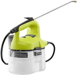 ryobi one+ 18-volt lithium-ion cordless chemical sprayer - (battery and charger not included) - p2800a