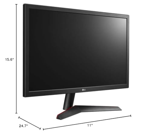 LG 24" 24GL65B-B 24 inch Ultragear™ Full HD Gaming Monitor with Radeon FreeSync™