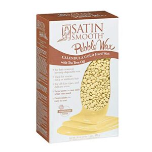 satin smooth calendula pebble hard bead wax (strip-less) 35oz