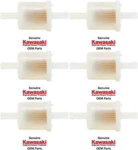 kawasaki 6 pack genuine 49019-0027 fuel filter replaces 49019-0014 49019-7001