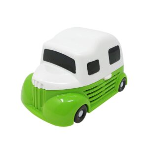 allydrew cute portable mini vacuum cleaner for home and office, green truck