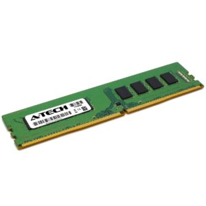 A-Tech 16GB RAM Replacement for Kingston KVR24N17D8/16 | DDR4 2400MHz PC4-19200 2Rx8 1.2V UDIMM Non-ECC 288-Pin DIMM Memory Module